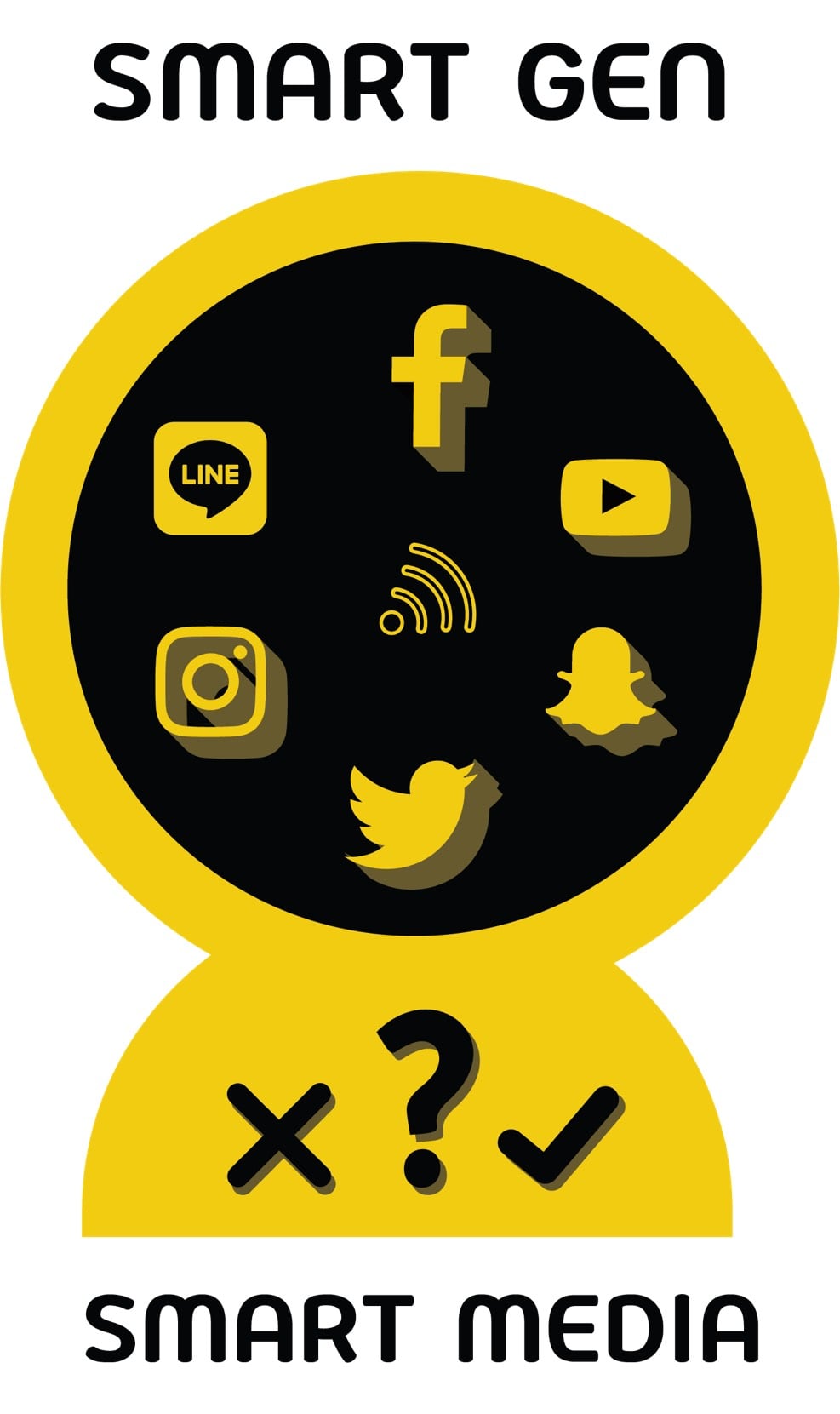 เปิดตัวโลโก้ Smart Gen Smart Media โครงการ “เครือข่ายนักศึกษาเรียน ...