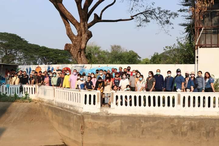 กิจกรรม “แต้มแม่ข่า บูชาเมืองงาม ขานนาม นครพิงค์” ระบายสีกำแพงเลียบ ...