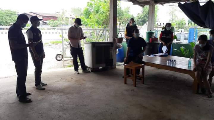 อ.สองเข้มด่านตรวจ!!!!คัดกรองผู้ที่สัญจรผ่านเข้าออกพื้นที่ เพื่อป้องกัน ...