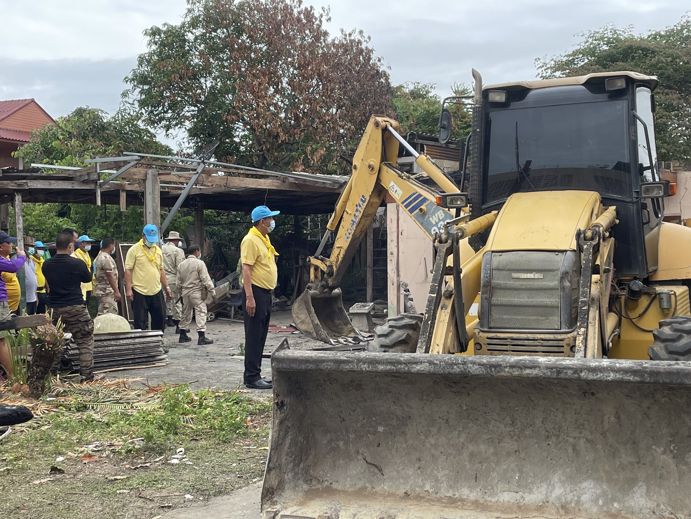 อบต.ร่องกาศ รวมพลังสายธารน้ำใจสร้างบ้านให้ผู้ประสบอัคคีภัย