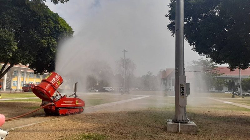 ลำปาง สร้างความชุ่มชื้นพื้นที่ Green zone Safe zone
