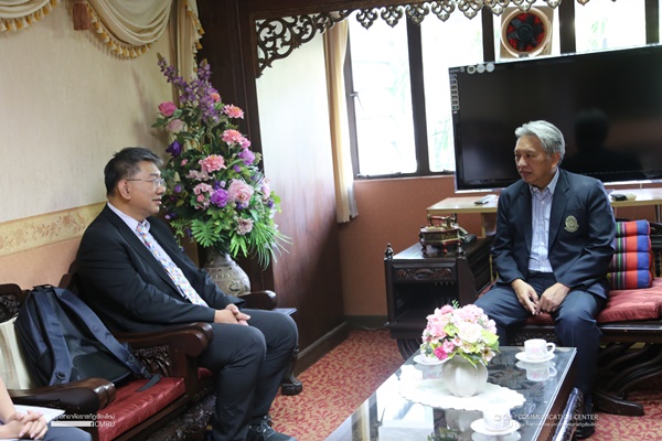 ต้อนรับ Professor Dr. Chen Yeon Chuและนักศึกษาแลกเปลี่ยน