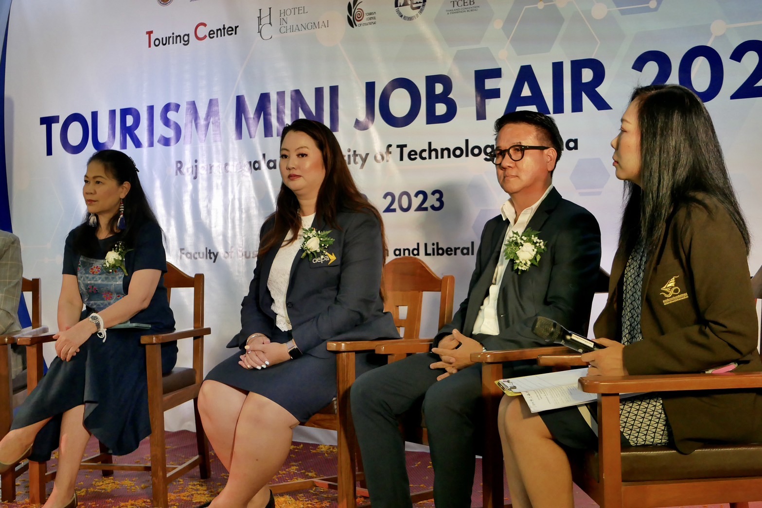Tourism Mini Job Fair 2023 โดย มทร.ล้านนา ร่วมกับกลุ่ม Hotel in Chiang Mai