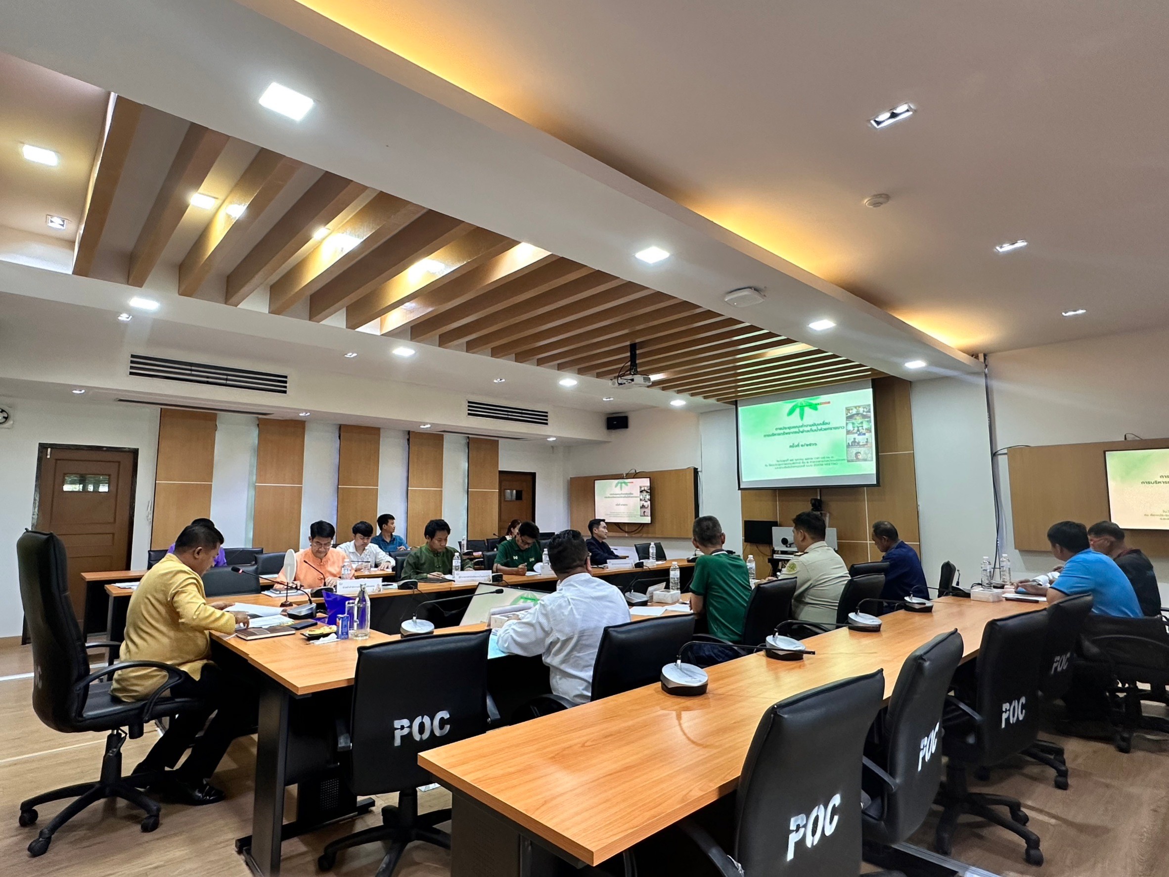 ขับเคลื่อนคณะทำงานการบริหารจัดการทรัพยากรน้ำอ่างเก็บน้ำฯ