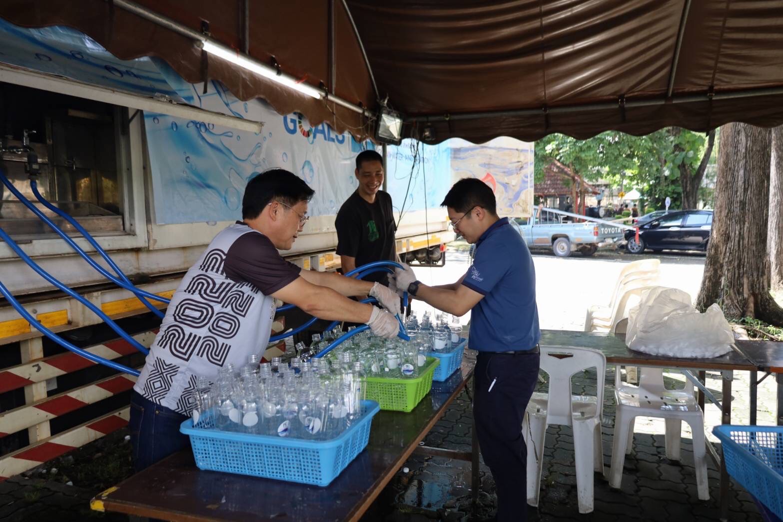 เปิดศูนย์ประสานงานส่วนหน้าช่วยเหลือผู้ประสบอุทกภัยในพื้นที่เชียงใหม่
